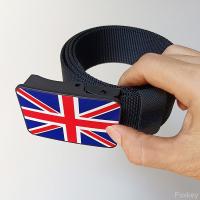 China Souvenir Plastic POM Belt Buckle Adjustable Midsize With Nylon Webbing Logo Print for sale