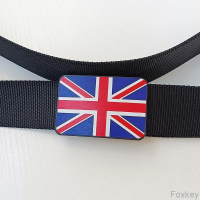China Souvenir Tour Waist Belt Nylon Gift Logo Photo Print With Plastic Buckle for sale