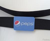 China Plastic Belt Buckle Custom Logo Quick Print Any Color Promotion Gift for sale