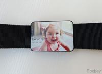 China POM Belt Buckle Adjustable Quick Release Nylon Webbing With Baby Print for sale