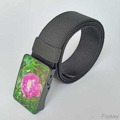 China Plastic Belt Buckle Types Adjustable Easy Print Different Photo Full Color for sale