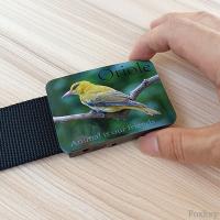 China Multicolor Midsize Nylon Adjustable Belt Strap Promotion Gift Logo Print for sale
