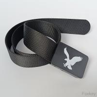 China Personalized Plastic Buckle Belt Adjustable Customize Your Own Belt Print Logo Eagle for sale