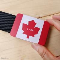 China Gift medium Custom Belt Buckles Plastic No Minimum POM Free Print Logo for sale