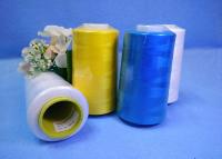 China Multi Color Dyed 100% Polyester Sewing Thread / Spun Polyester Sewing Yarns for sale