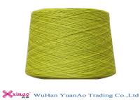 China Ring Spun or TFO Dyed Polyester Yarn , Colorful Polyester Spun Yarn for sale