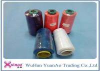 China 50/2 Spun High Strength 100% Polyester Sewing Thread Raw White or Colored for sale