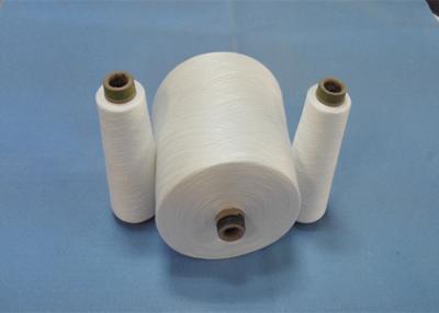 China Multi Color 100 Polyester Spun Yarn / Polyester Core Spun Yarn High Tenacity for sale