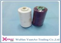 China 100% Spun Polyester Yarn 1.33D * 38mm Sewing Thread 40S/2 For Sewing for sale