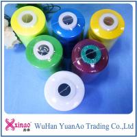 China Dyed 100% Polyester Sewing Thread 40/2 5000yards Bright Short Fiber Ring spun Virgin Yarn for sale