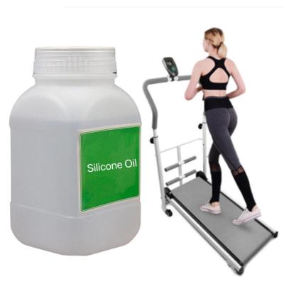China dimethyl silicone fluid 50 100 350cst Silicone oil for treadmill lubricant for sale