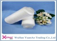 China Strong Raw Sewing 100% Polyester Yarn Eco - Friendly Tfo Ring Spun for sale