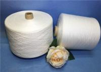 China 20S / 2 / 3/4 raw white yarn , Bright spun polyester sewing thread for sale