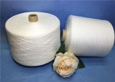 China 20S / 2 / 3/4 raw white yarn , Bright spun polyester sewing thread for sale