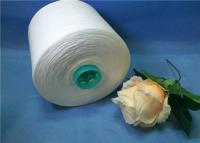 China 100% Spun Polyester Thread Sewing Yarn 1.25KGS / Cone , Raw White for sale