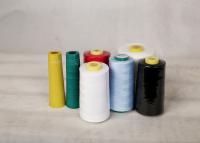 China 402 503 603 Plastic Tube Ring Spun Polyester Yarn Spun Polyester Twisted Yarn for sale