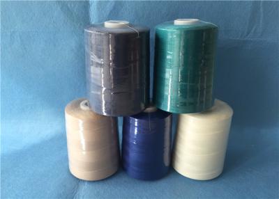 China Raw / Black 40s/2 100 spun Polyester Sewing Thread for quilting , CE certification for sale
