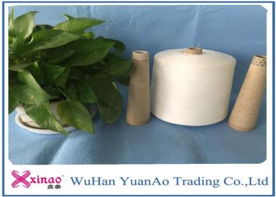 China OEKO Certification Bright 100 Ring Spun Polyester Yarn With Paper Cone , 60/2 / 60/3 Type for sale