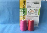 China Low Shrinkage Abrasion - Resistant Ring Spun Polyester Yarn 40/2 Color For TFO Machine for sale