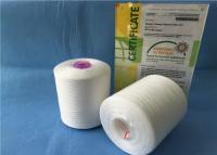 China 40/2 TFO / Ring Spun Polyester Yarn / Sewing Machine Yarn With Plastic Cone for sale