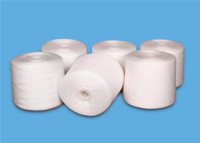 China ISO High Stretch Tenacity Raw White Yarn Dyetube Yarn / Thread For Sewing for sale