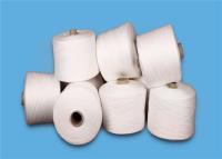 China 50/3 Raw white 100 Percent Spun Polyester Yarn Raw Pattern For Garment Sewing Thread for sale