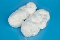China 100% Poliester Yarn on Hank 250g / hank Raw White Dyeable for Sewing Clothes Shoes for sale
