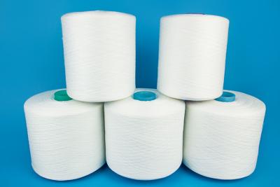 China High Strength Raw White 40/2 Spun Polyester Thread For Sewing for sale