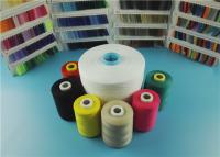 China High Twist Z Twist Spun Polyester Thread 50/2 40/2 30/2 Dyed With Less Knots for sale