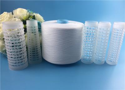 China High Strength 100% Virgin Spun Polyester 50/2 Yarn for Sewing Thread Raw White for sale