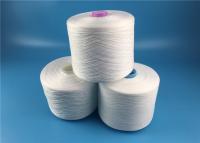 China 42s/2 Raw White Bright Or Semi Dull On Dyeing Tube Spun Polyester Yarn in Hubei China for sale