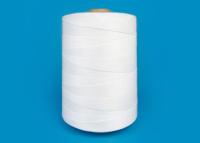 China High Strength 100% Bright Sewing Yarn Bag Closing Polyester Thread White 20s/6 20s/9 for sale