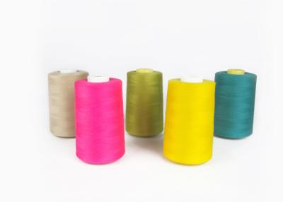 China Industrial Virgin Core 100% Spun Polyester Sewing Thread For Garment / Shoes for sale