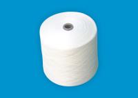 China 1.2D X 38MM Short Staple 100 Polyester Spun Yarn , Core Spun Polyester Sewing Thread for sale