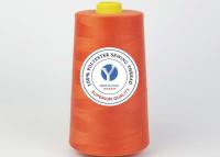 China Dyed Pattern Polyester Core Spun Thread , 100 Spun Polyester Yarn For Sewing Thread for sale