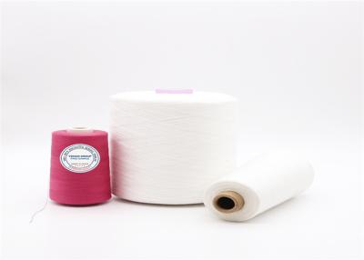 China OEKO Spun Polyester Yarn On 20S/2 40S/2 Sewing Thread Ring Spun Yarn for sale