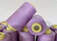 China Eco - friendly Raw White 40S / 2 100% Polyester Spun Yarn for Sewing Thread for sale