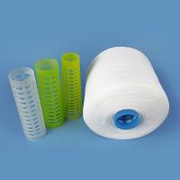 China 100 Spun Polyester Sewing Thread 20s/2 20s/3 Knotless Ring Spun Technics and Raw Pattern for sale