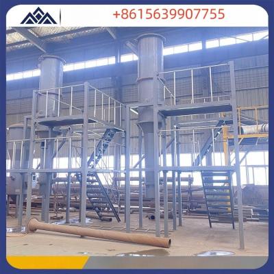 China 0.1mm-5mm Particle Fluidized Bed Roasting Dust Removal Fluidized Bed Roaster for sale