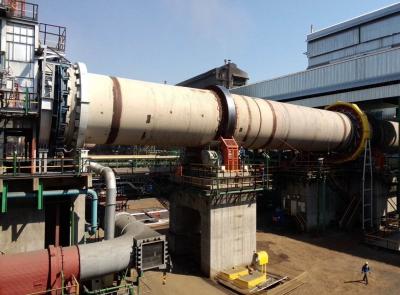 China 150kg/H-200kg/H Cement Rotary Kiln Electromagnetic Or Natural Gas Heating for sale
