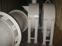 China Three Cylinder Rotary Dryers 15KW Industrial Rotary Dryer Three Cylinder for sale