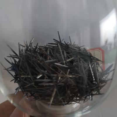China Mn2 Stainless Steel Fibers Ni22 Stainless Steel Fiber For Refractory for sale