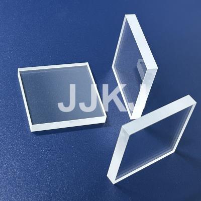 China 9 Mohs Rectangle Sapphire Glass Windows Custom Optical Grade Observation Window for sale