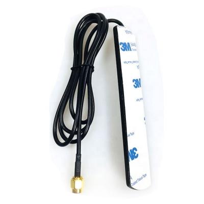 China Car GSM 4G LTE Patch Antenna External Receiver Sticker 4DBI Gain Plastic Material for sale