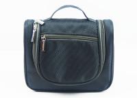 China Custom Oxford Hanging Toiletry Bag 500pcs MOQ Durable Travel Makeup Organizer for sale