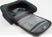China Custom Oxford Hanging Toiletry Bag 500pcs MOQ Durable Travel Makeup Organizer for sale