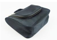China Custom Oxford Hanging Toiletry Bag 500pcs MOQ Durable Travel Makeup Organizer for sale