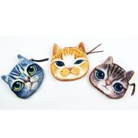 China Custom Cute Animal Coin Bag Polyester Peach Skin Cosmetic Pouch 500pcs MOQ for sale