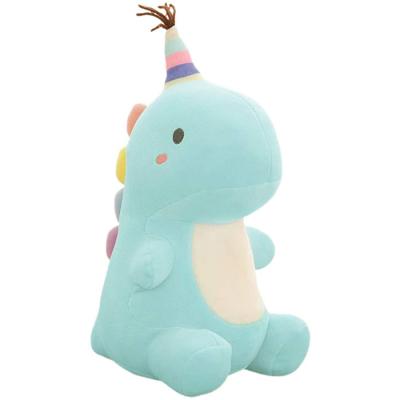 China Custom OEM PP Cotton Dinosaur Plush Toy 23cm Soft Stuffed Animal Gift for Girls for sale