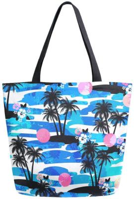 China Customizable Water Resistant Polyester Beach Tote Bag 500pcs MOQ OEM ODM for sale